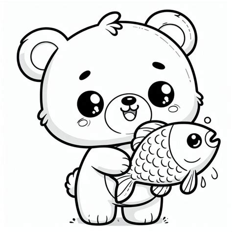 Desenho Para Colorir Animais Fofinhos