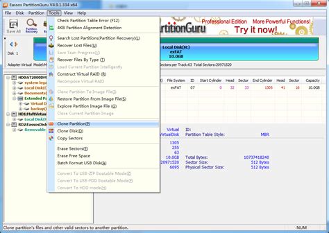 How To Clone Copy ExFAT Partition EASSOS BLOG