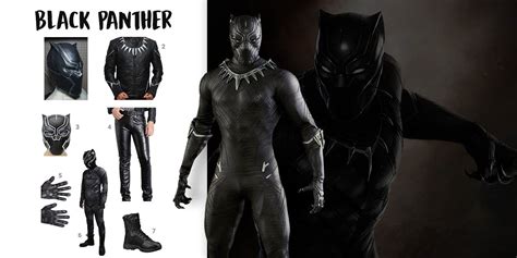 Black Panther Marvel Movie Costume