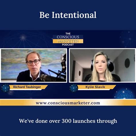 richard taubinger on linkedin be intentional