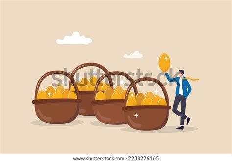 Diversification Investment Portfolio Strategy Reduce Risk Stock Vector Royalty Free 2238226165