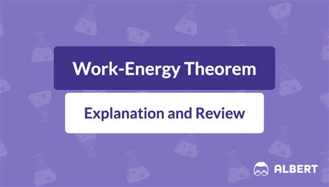 State Work Energy Theorem With Suitable Examples At Pearline Beard Blog