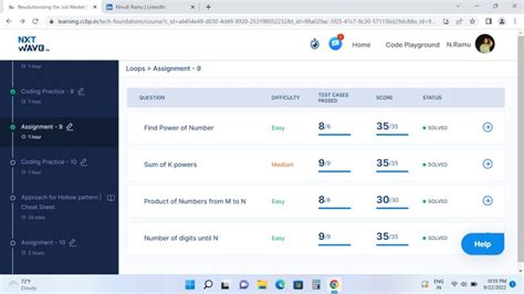 Nirudi Ramu On Linkedin Day22 Ccbp Ccbpian Ccbpacademy Practice