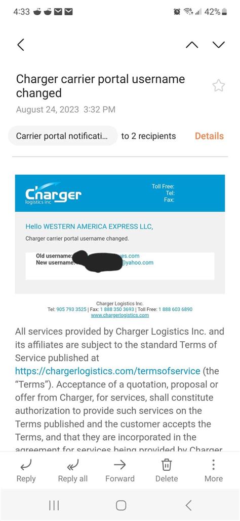 Weird Emailtext Rfreightbrokers