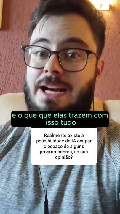Programador Pode Ser Substituído Por Inteligência Artificial Backend Fullstack Programação