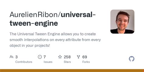 github aurelienribon universal tween engine the universal tween engine allows you to create