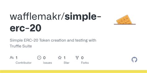 Github Wafflemakrsimple Erc 20 Simple Erc 20 Token Creation And