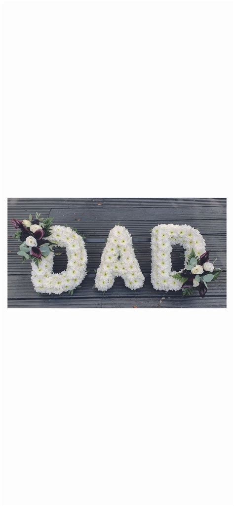 Dad Lettering — Fable Flowers
