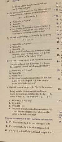 Answered And For Each Positive Integer N Let P N Be The Se That Describes The Following