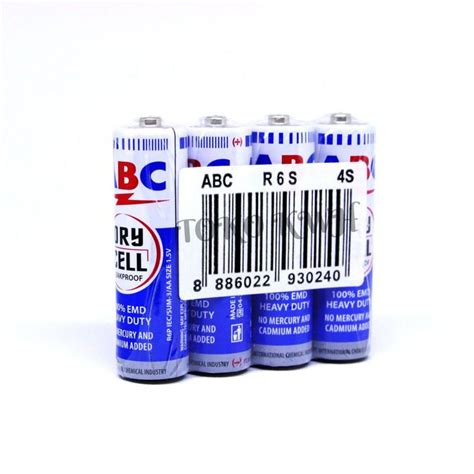 Baterai Abc Biru Aa Isi Pcs Baterai Abc Kecil