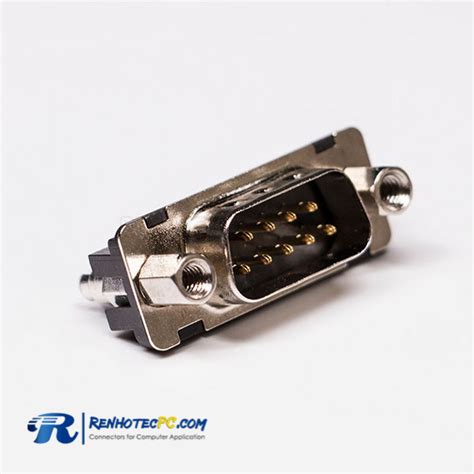 Pin DB Connector Straight Standard Male Through Hole For PCB Mount Renhotecpc Com