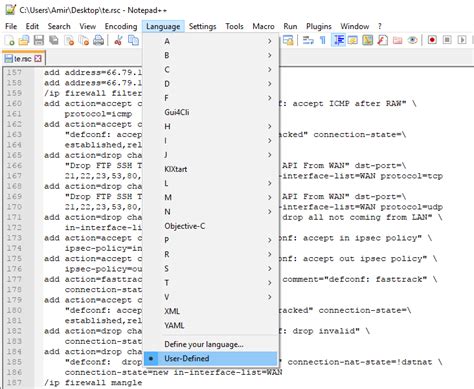 آموزش اضافه کردن Syntax میکروتیک به Notepad میکروتیکفا