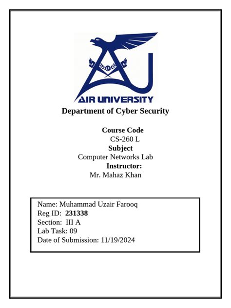 Lab 8 Pdf Computer Network Router Computing