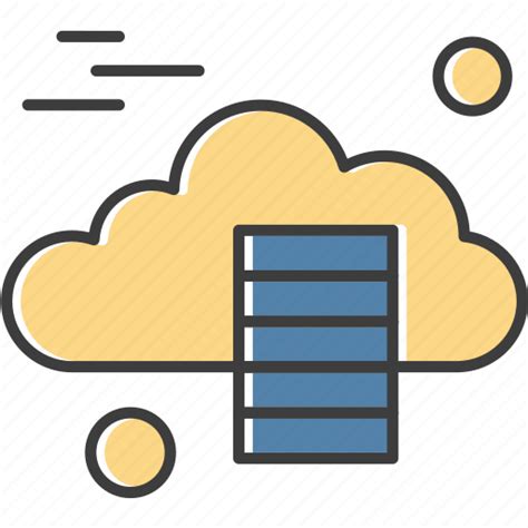 Cloud Computing Server Icon