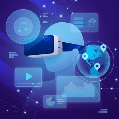 Premium Vector Gradient Technology Illustration