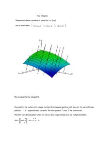 Surface Integrals 1