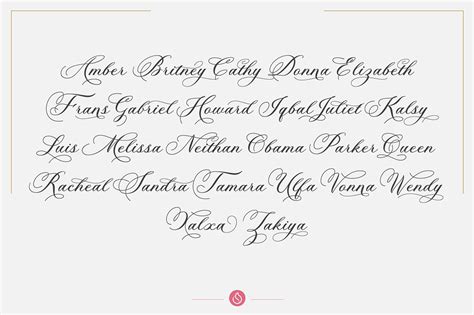 Flourishing Script On Behance
