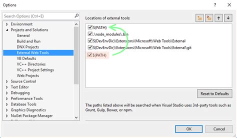 Javascript Visual Studio Task Runner SyntaxError Use Of Const In