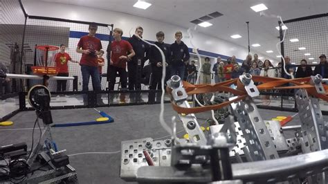 Vex Spin Up Krl Quarter Finals Match 2 1 Robot Pov Youtube