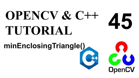 Opencv And C Tutorials 45 Minenclosingtriangle Draw The Minimum