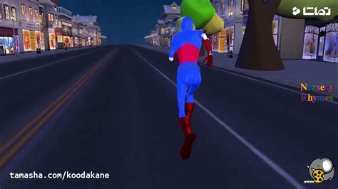 کارتون مرد عنکبوتی برای کودکان هالک کاپیتان امریکا فیلو