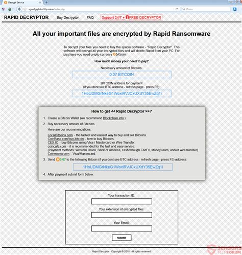 Remove Rapid Cryptovirus Restore Rpd Files
