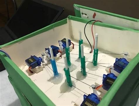 Six Pins Controlled By Six Servo Motors Download Scientific Diagram