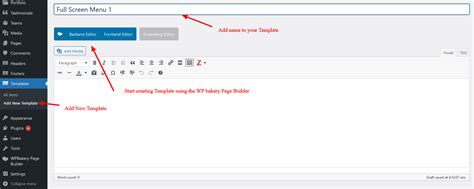 Create Template Apressthemes Doc