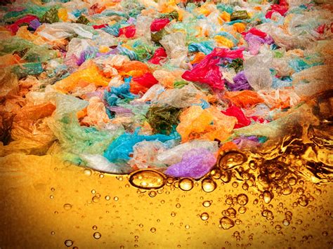 Closing The Carbon Cycle Plastic Upcycling Converts Plastic Bags To Fuel