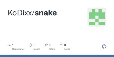 GitHub KoDixx Snake