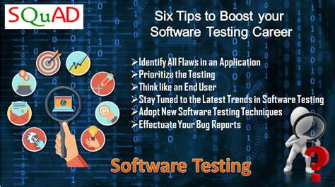Six ‪‎tips‬ To Boost Your Software Testing Career Software Testing Prioritize Career Flaws