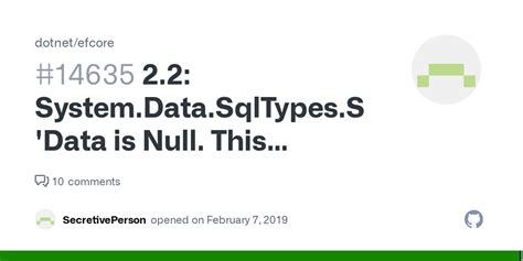 22 Systemdatasqltypessqlnullvalueexception Data Is Null This