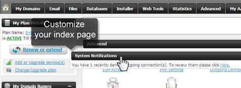 The Hepsia Control Panel Sports A New Easy To Use Interface