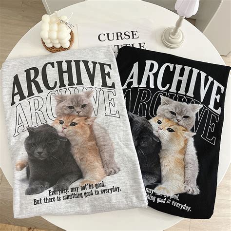 라미모아 🖤 빅사이즈 고양이 여름 잠옷 파자마 세트 반팔티 반팔 루즈핏 오버핏 체크바지 상하세트 잠옷바지 남여공용 티셔츠 커플