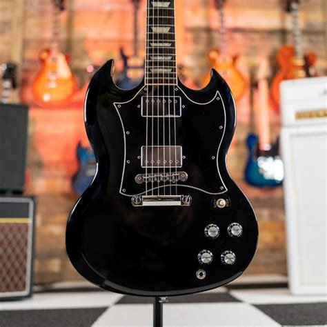 Gibson Sg Standard In Ebony 6 The Guitar Marketplace