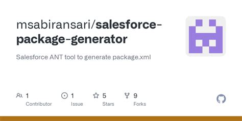 Github Msabiransarisalesforce Package Generator Salesforce Ant Tool