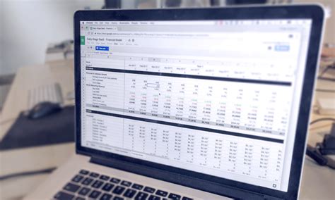 Financial Model Excel Spreadsheet For Saas Financial Model Simple