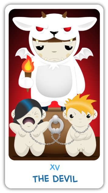 Xv The Devil The Chibi Tarot