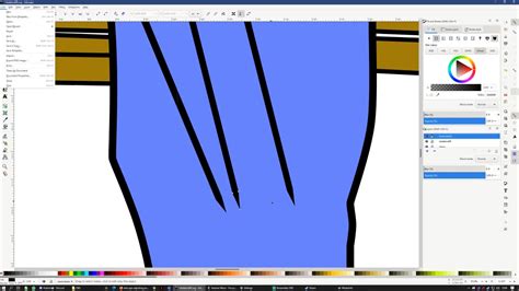 Help Strange Behaviour When Adjusting Nodes Rinkscape