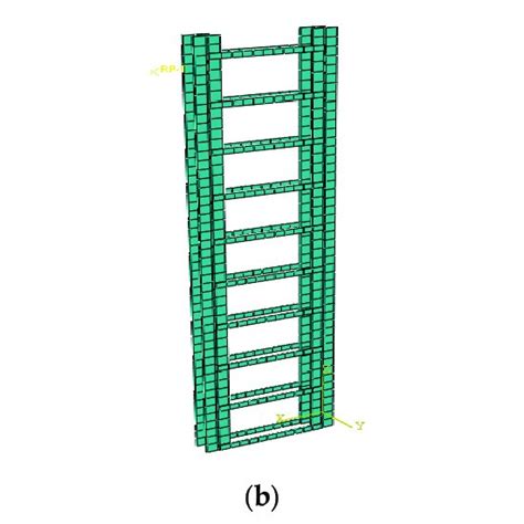 The Meshing Of The Finite Element Model A Concrete B H Shape