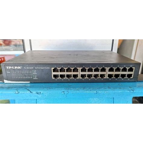 Jual Switch Hub 24 Port Gigabit Merk Tp Link Seken Shopee Indonesia