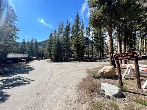 Mammoth Twin Lakes Campground California