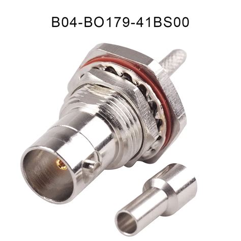 Bnc 커넥터 75 Ohm Bnc 암 너트 벌크 헤드 잭 커넥터 Rg179 Cctv 보안 비디오 감시 카메라 안테나 Buy