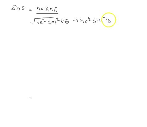Solved Uniaxial Crystal With Refractive Indices No And Ne Is Cut So That The Optic Axis Is