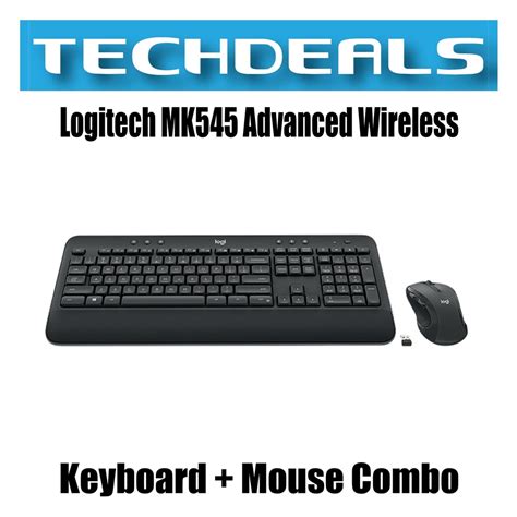 Logitech Mk545 Advanced Wireless Keyboard Mouse Combo Shopee Singapore