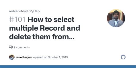 How To Select Multiple Record And Delete Them From Redcap Permanently