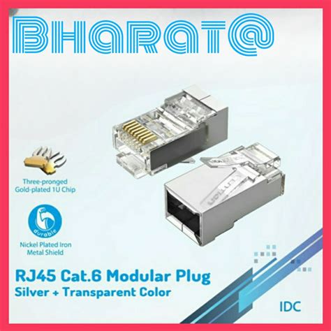 Jual Vention Konektor Rj Cat Ftp Modular Ethernet Connector Idc Pcs Kota Bekasi
