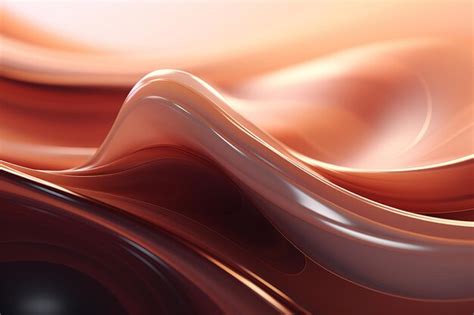 Premium AI Image Fluid Metallic Reverberations Crafting Captivating