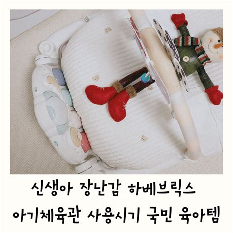 신생아 장난감 하베브릭스 아기체육관 사용시기 국민 육아템인 이유 네이버 블로그