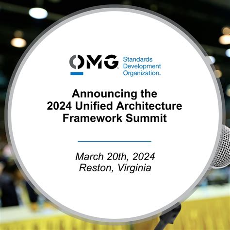 Omg On Linkedin Object Management Group Announces The Unified Architecture Framework…